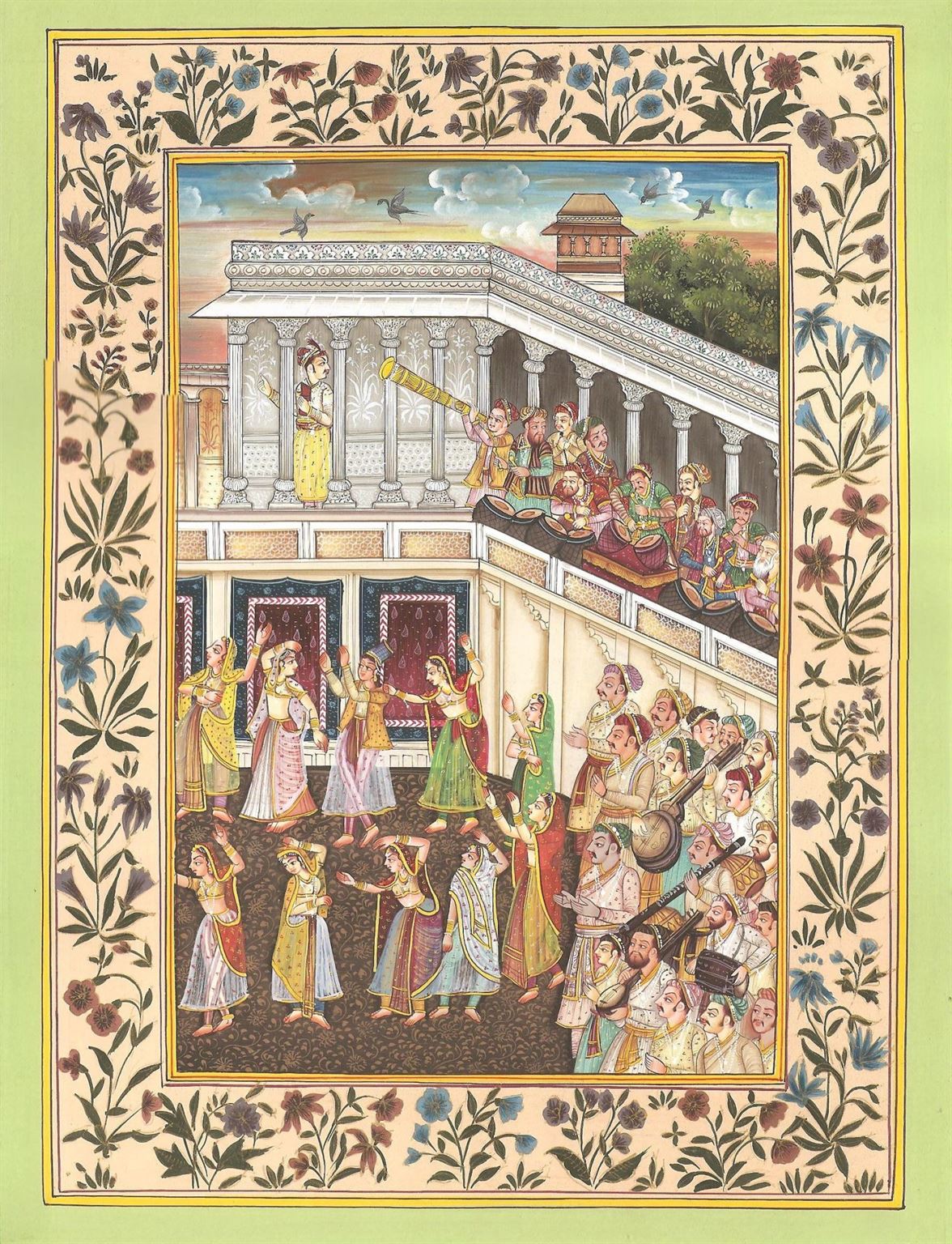 A Miniature of Nauroz Celebration – Rana Safvi