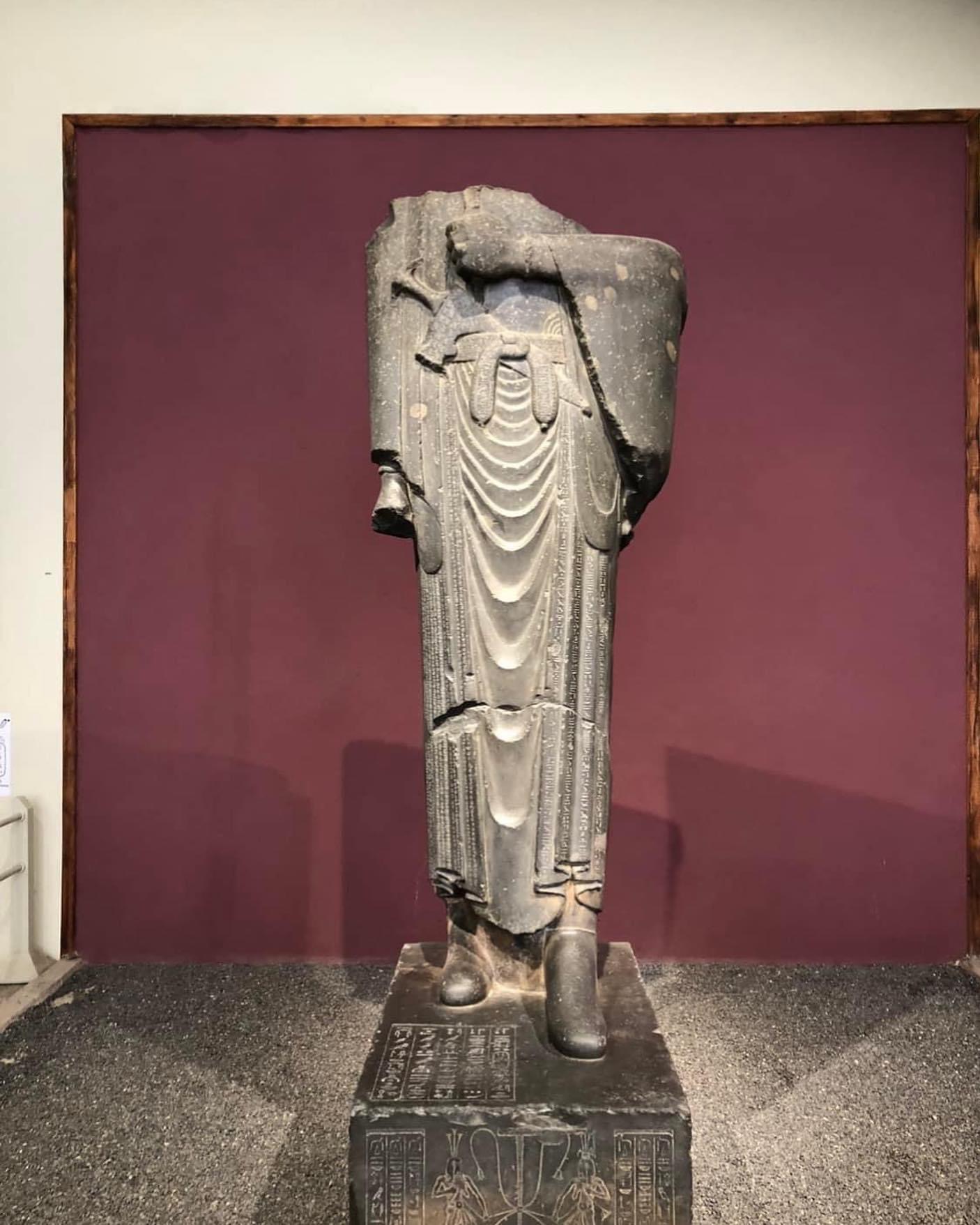 Statue of Darius in Iran National Museum, Teheran – Rana Safvi